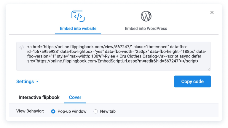 How To Embed a Flipbook Into Your Website — FlippingBook Blog